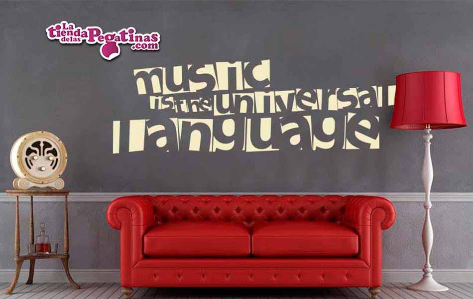 Vinilo - Music is the universal language