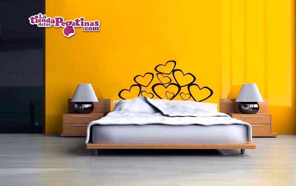 Vinilo decorativo Cabecero Corazón: La Tienda de las Pegatinas